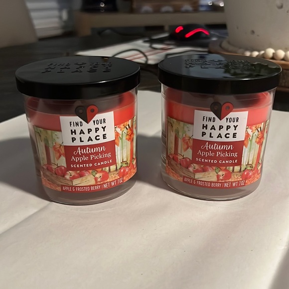 Find Your HAPPY PLACE | Other | Nwt Find Your Happy Place Autumn Candle ...